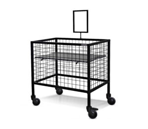 Salgskurve og Salgsvogne | 10 års Garanti | Ingen brud og løse Hjul